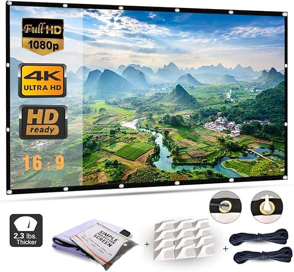 Amazon.co.uk: Projection Screens - Projection Screens / Projector ...