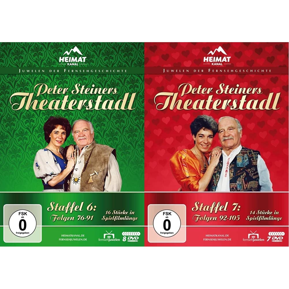 Peter Steiners Theaterstadl - Staffel 6: Folgen 76-91 [8 DVDs] & Peter Steiners Theaterstadl ...