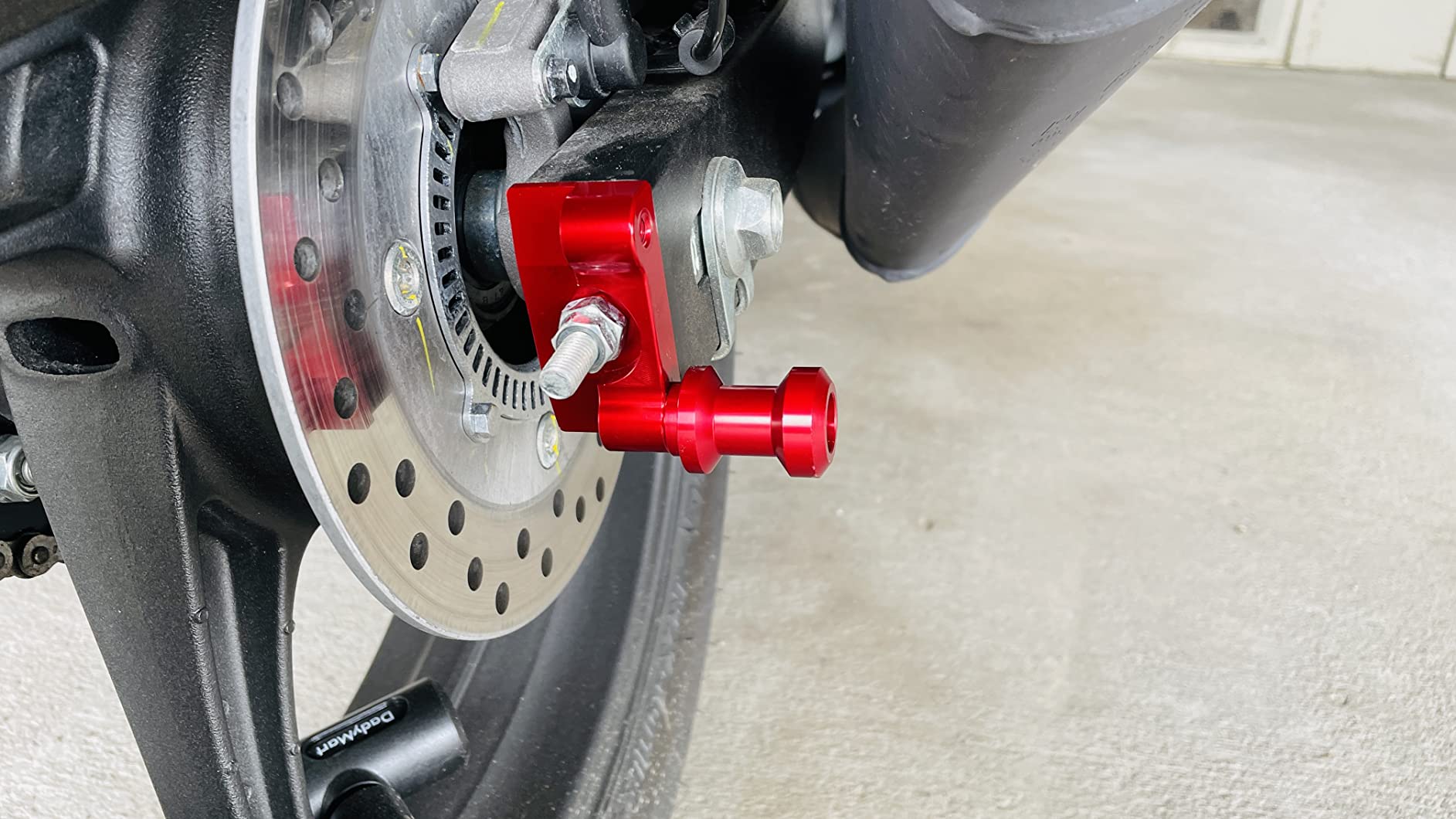 Amazon.com: FXCNC Racing Motorcycle CNC Swingarm Spool Adapters Mounts ...