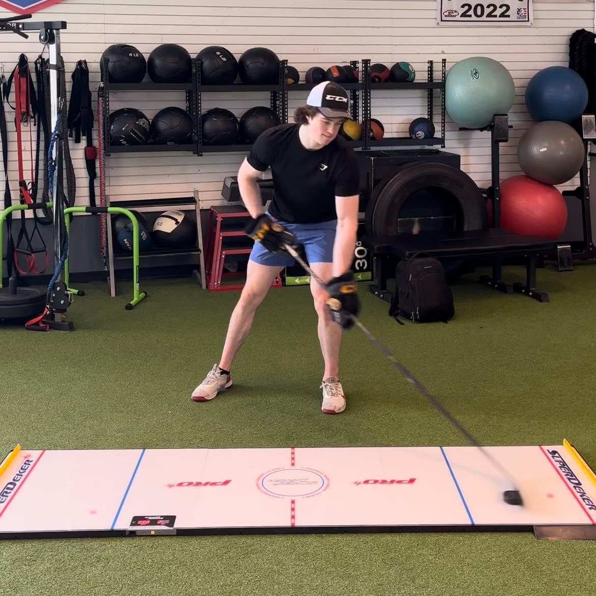 SuperDeker PRO – Sistema avanzado de entrenamiento de hockey sobre ...