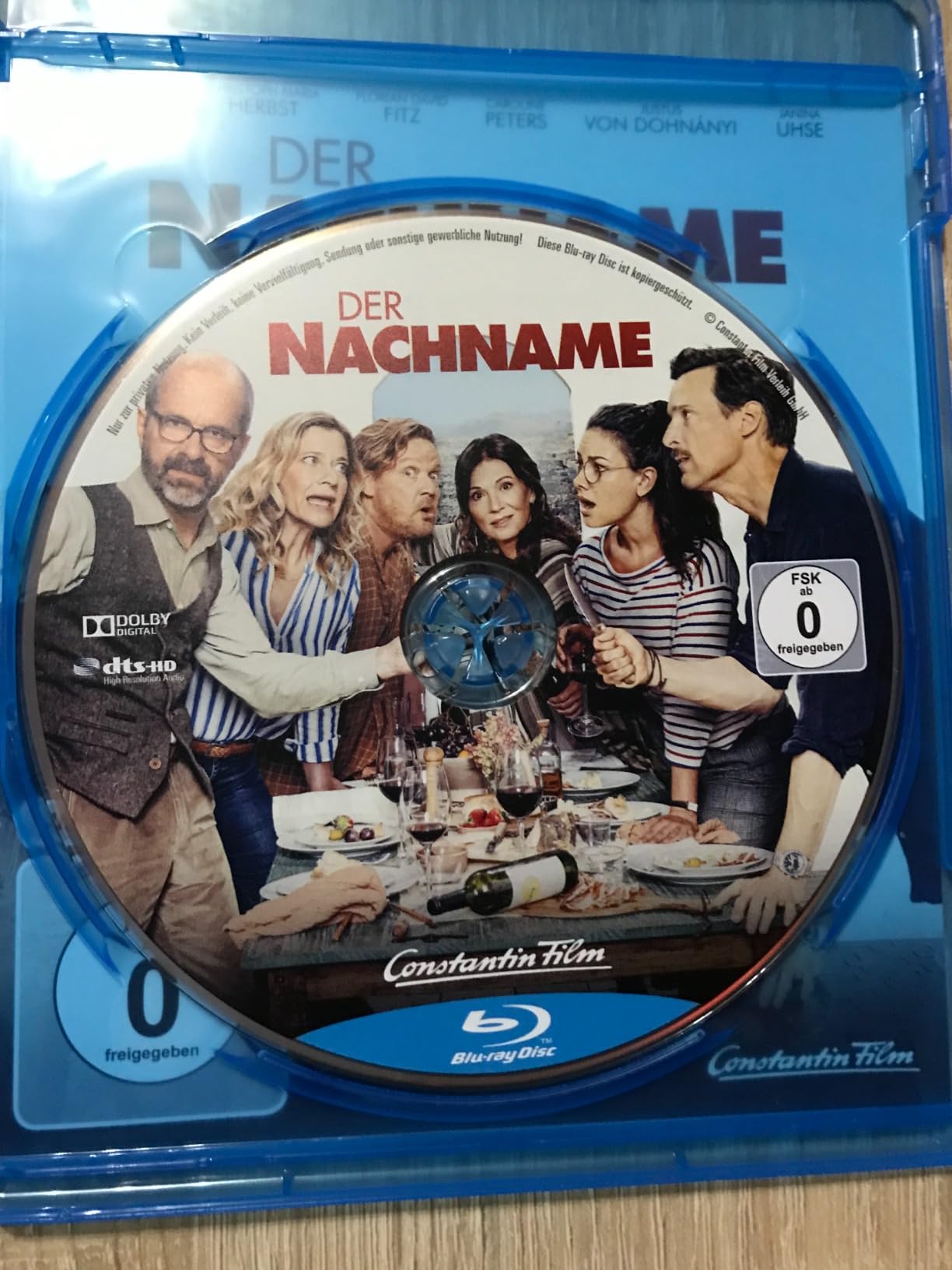 Der Nachname [Blu-ray]: Amazon.de: Herbst, Christoph Maria, Peters, Caroline, Fitz, Florian ...