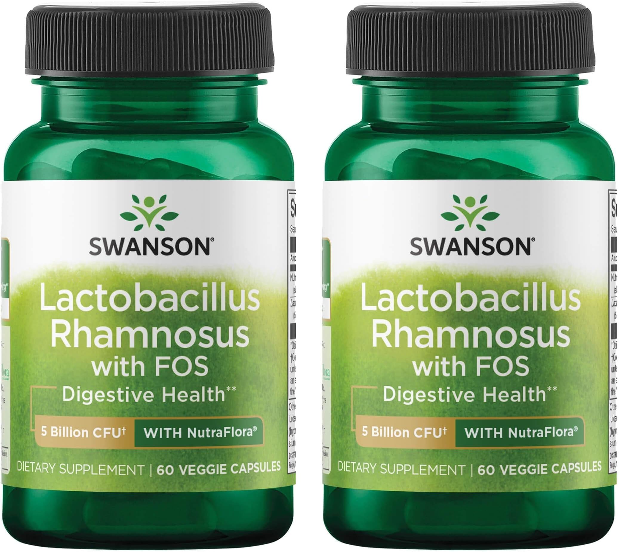 Amazon.com: Swanson Lactobacillus Rhamnosus with FOS - Probiotic ...