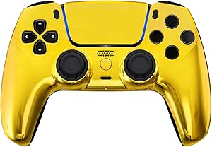 Amazon.com: Custom Wireless Controller Compatible with PS5 - Multiple Designs Available (Gold ...