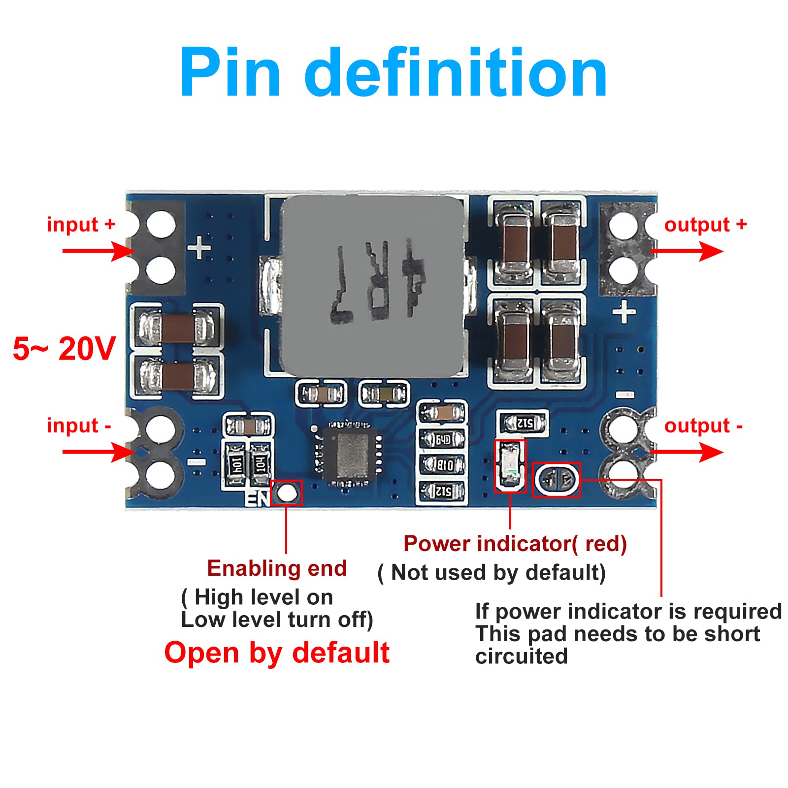 Snapklik.com : 5pcs High Efficiency Output 33V 5A Mini560 Step Down DC ...