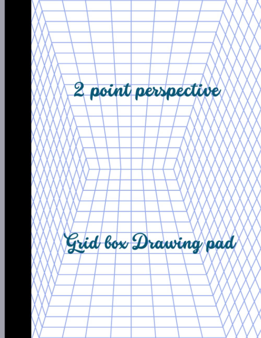 Drawing Pad for 2-Point Perspective, Room Grid Sketch Pad with 3D ...