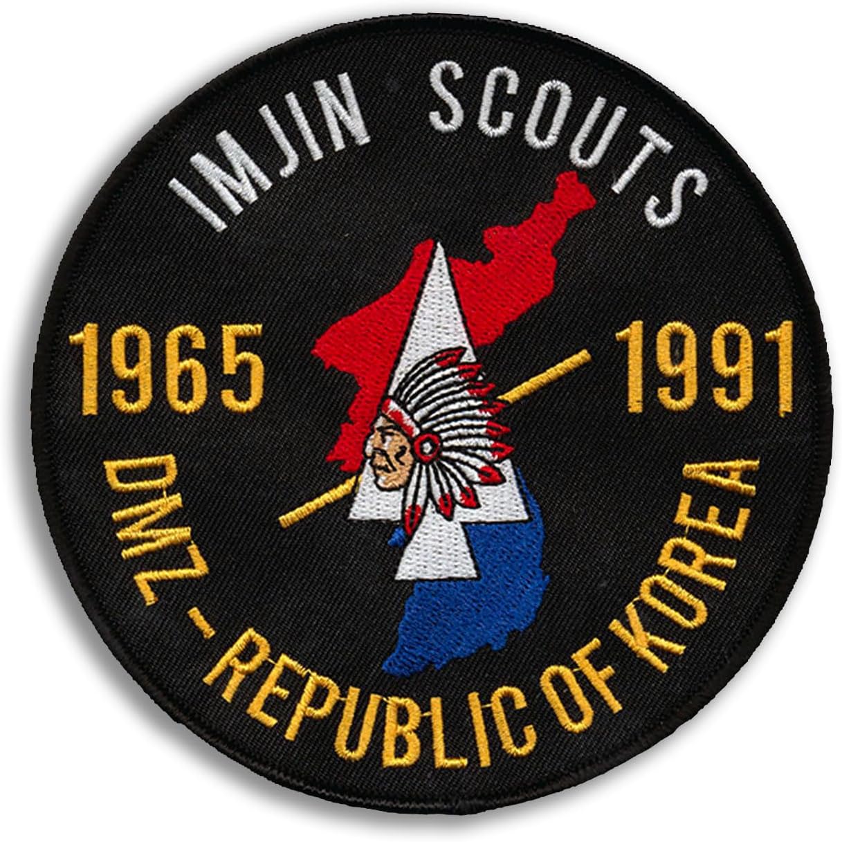 Amazon.com: Bayonet Design - Korean ImJin Scout Embroidered Patch (4 1/ ...