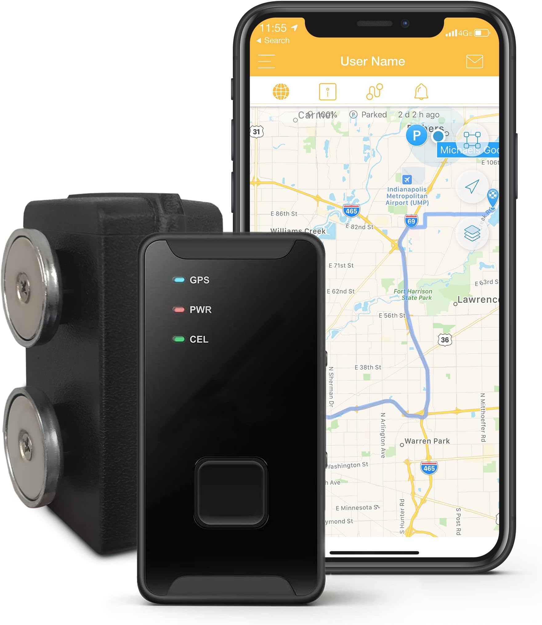 Amazon.com: Optimus Wired GPS Tracker for Vehicles - Easy Installation ...