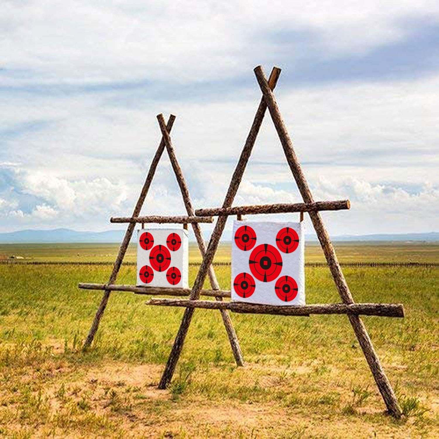 MEMX Reactive Shooting Targets 3 Inch – 4 Inch, Premium Self-Adhesive ...