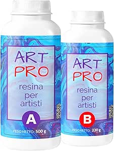 Resin Pro 830 g [29 Oz] Epoxy Resin Art Pro for Artistic Canvas and 3D ...