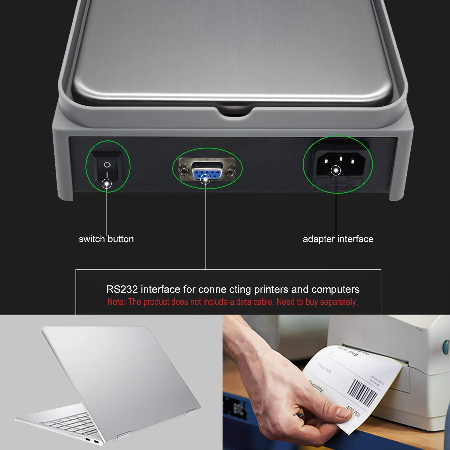 Buy RUISHAN High Accuracy Large Range Lab Scale 5000g x 0.01Gram | 11 ...