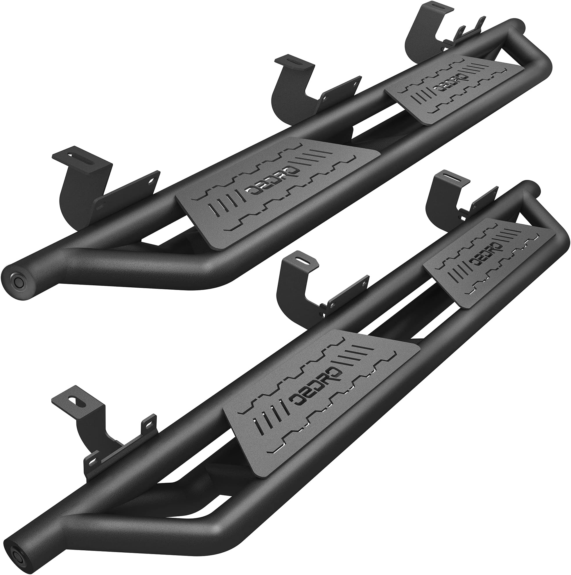 Amazon.com: VZ4X4 Side Steps 4-Door Running Boards Nerf Bars for Jeep ...