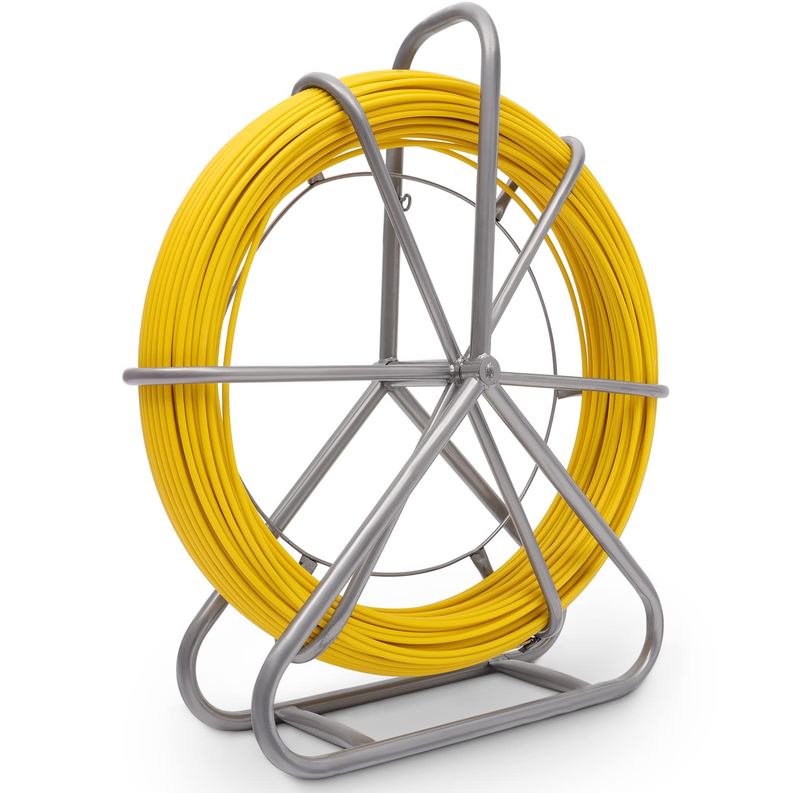 425FT Fiberglass Fish Tape 1/4 Inch Electrical Fishtape Duct Rodder ...