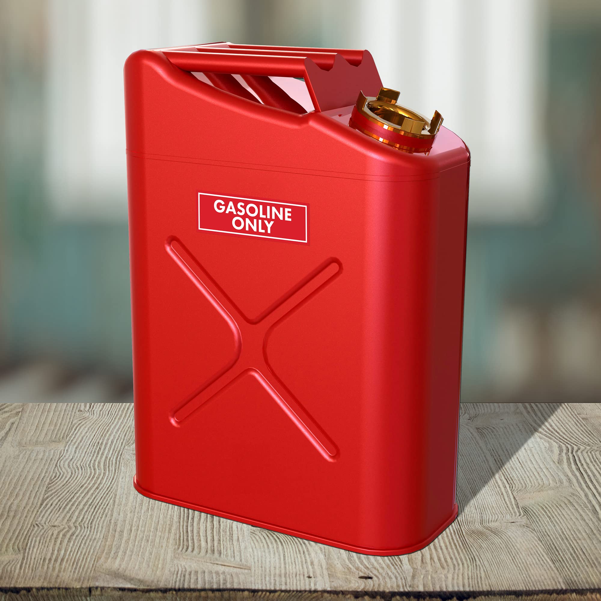 Snapklik.com : 3pc Gasoline Only Stickers For Fuel Tank Weatherproof ...