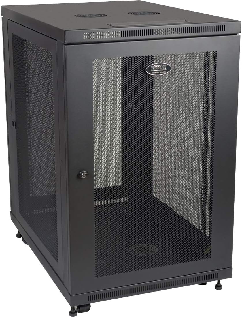 Tripp Lite 18U Rack Enclosure Server Cabinet, Mid Depth, 32.5" Deep ...