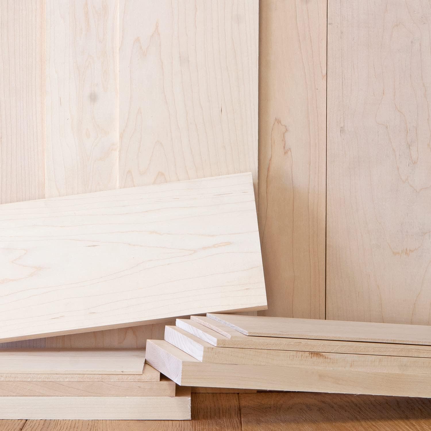 Maple Lumber Boards 3/4" x 6" (3/4" x 6" x 12") (2Pc) - Amazon.com