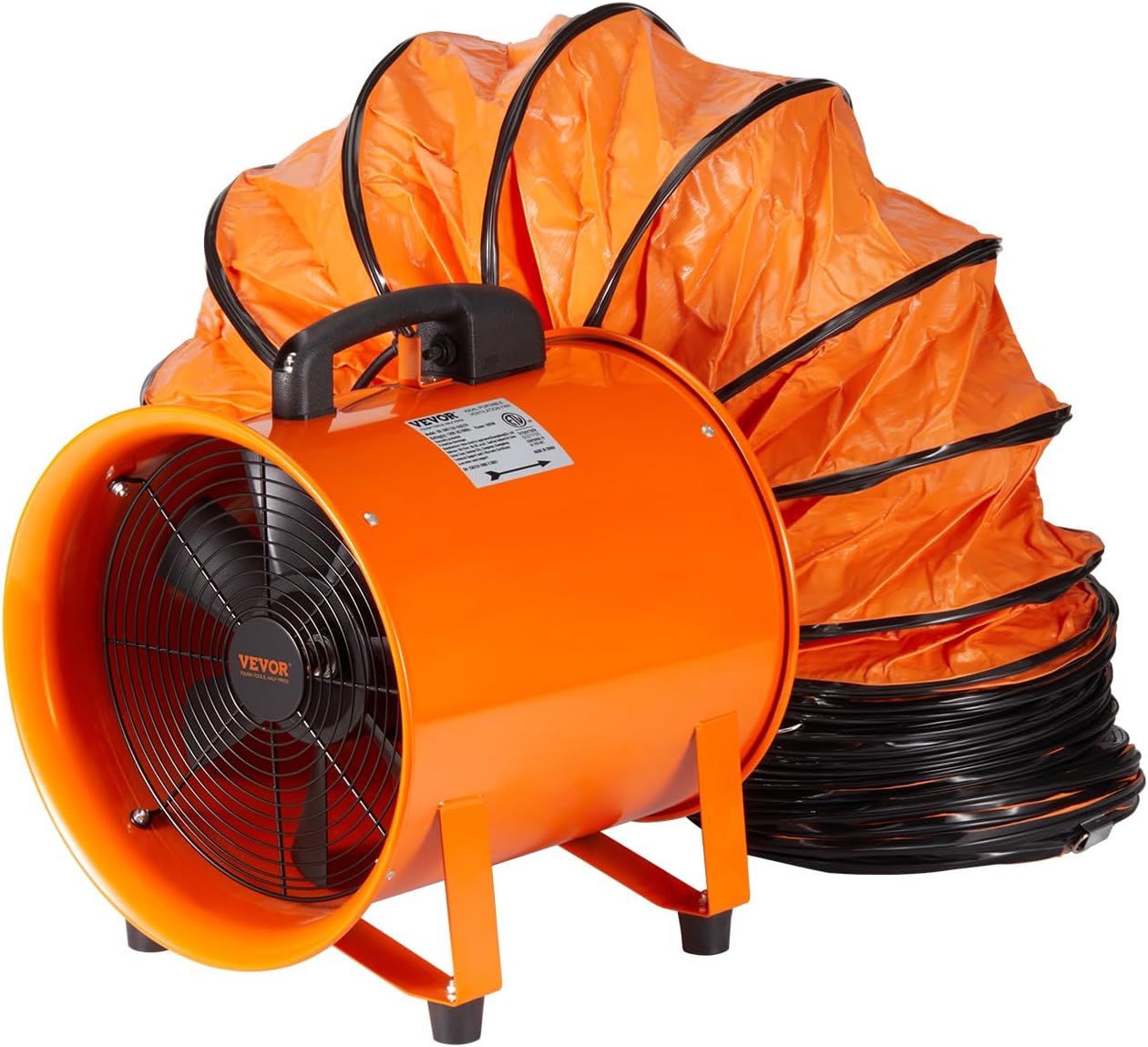 Brandclub VEVOR Industrial Portable Air Blower Ventilator With Hose