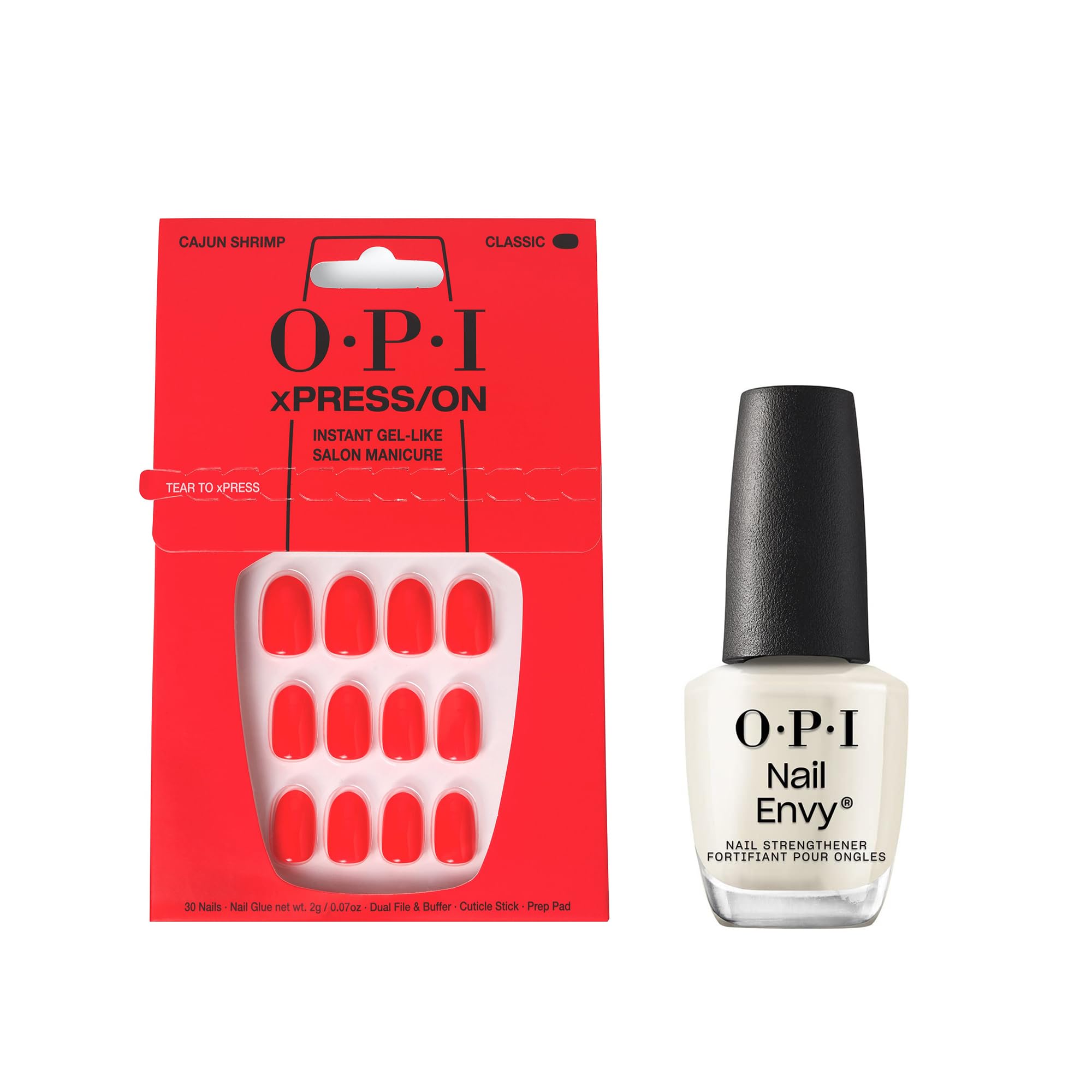 Amazon.com: Bundle of OPI xPress/On Press On Nails, With Nail Glue ...
