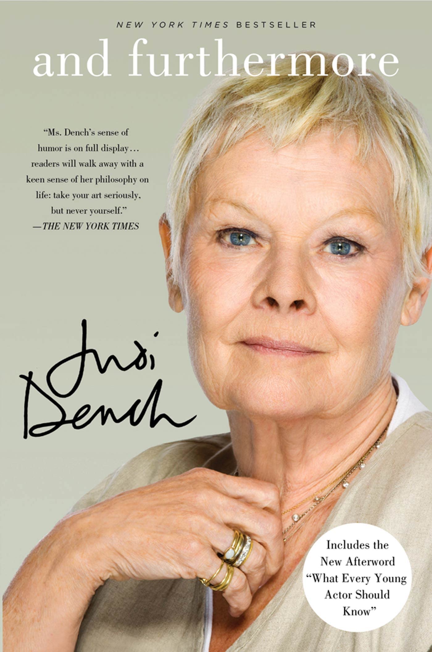 And Furthermore: Dench, Judi: 9781250002143: Amazon.com: Books