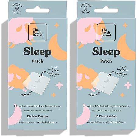 Amazon.com: Zleep - Sleep Patches w/Dream Complex and Melatonin to ...