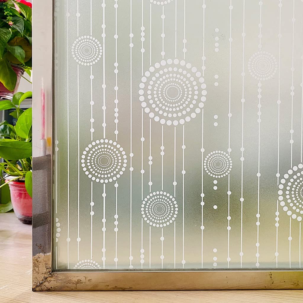 Buy 3D Matte Window Film Privacy Glass Vinyl Self Adhesive Film Frosted ...