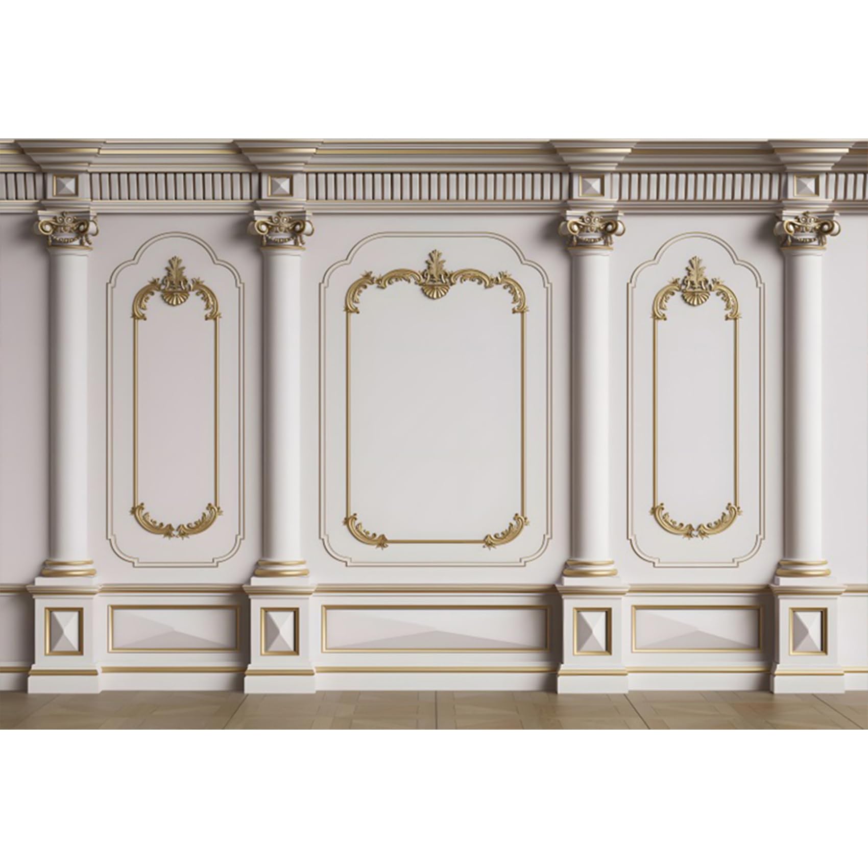 Amazon.com : Baocicco 20x10ft Ancient Palace Wall Backdrop Retro ...