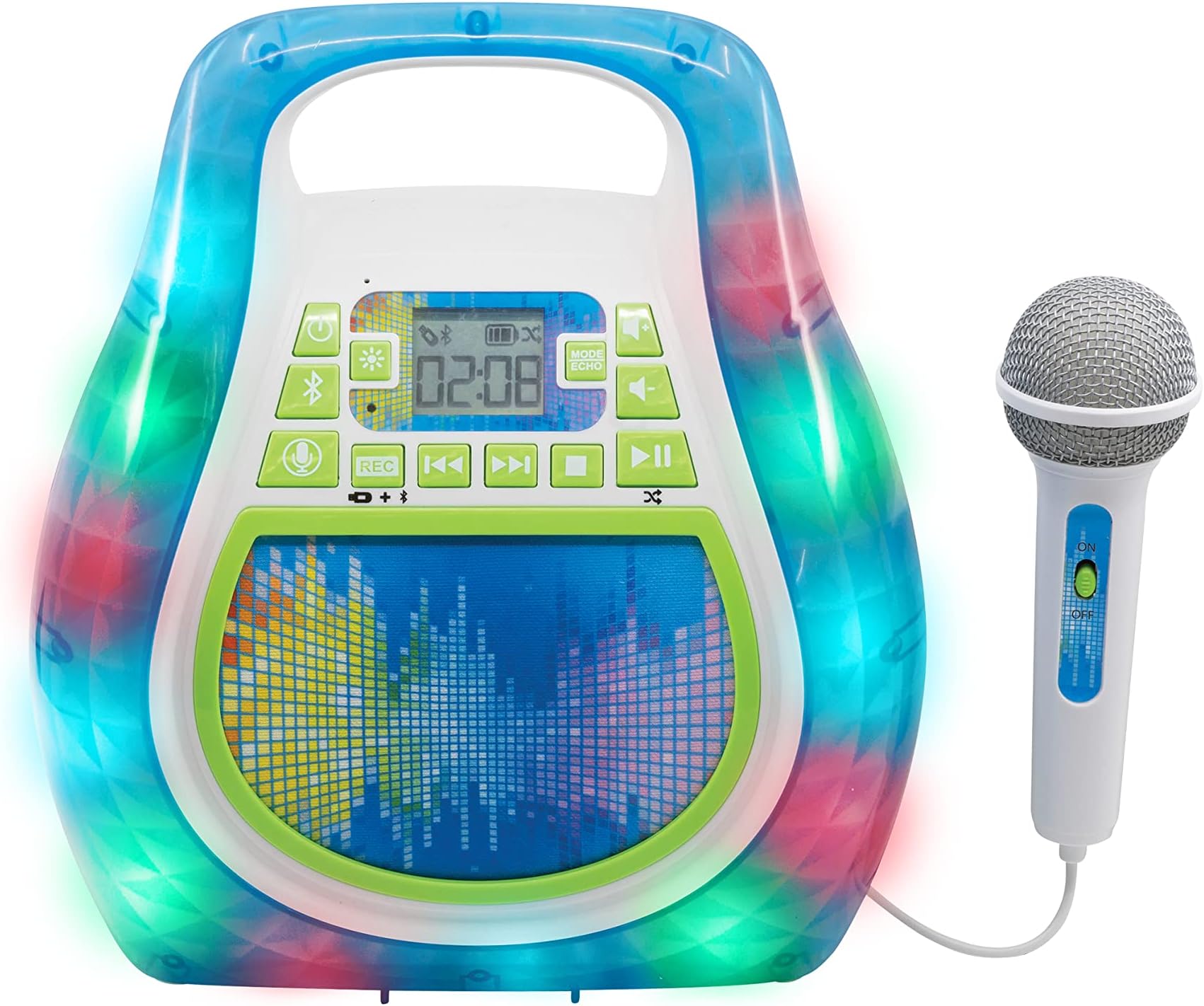 Amazon.com: eKids Karaoke Machine for Kids, Bluetooth Speaker with ...