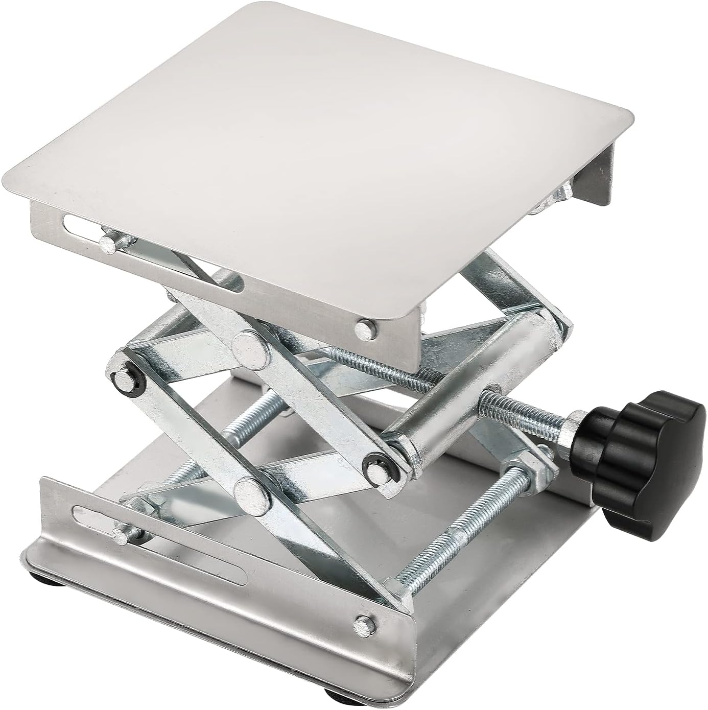 Amazon.com: Wisamic Lab Jack Scissor Stand Platform 4x4 inches ...