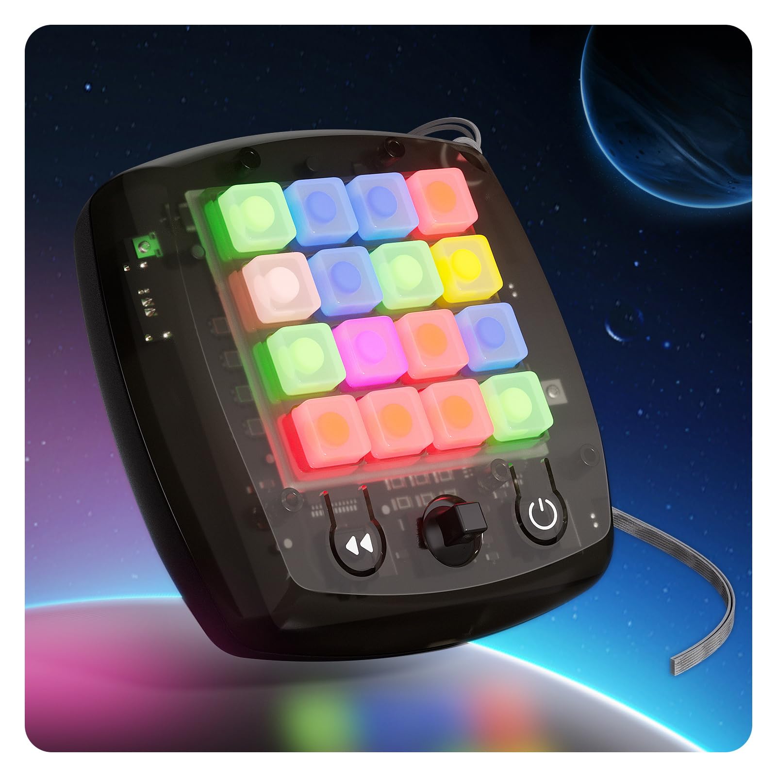 Amazon.com: Electronic Cube Game Memory Travel Handheld Pop It Brain ...