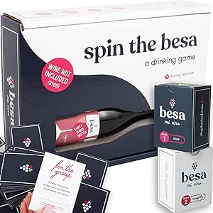 Amazon.com: Spin The BESA - The Drinking Game for Adult Game Night - 200+ Truth/Dare/Challenge ...