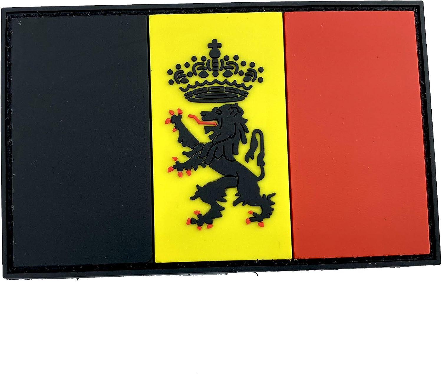 Bandiera Stemma del Belgio Cosplay Airsoft PVC Fan Patch Toppa : Amazon ...