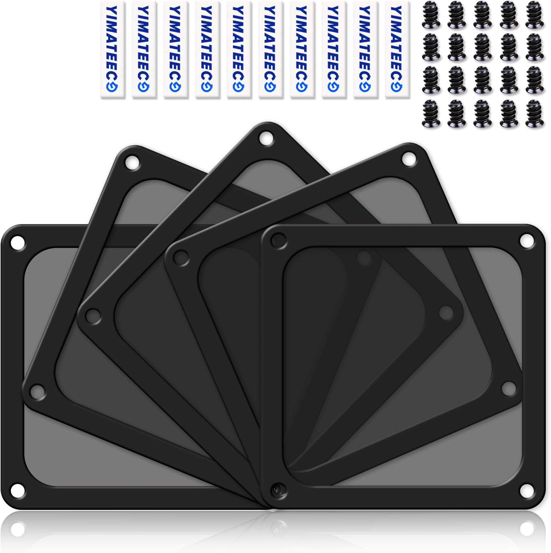 Amazon.com: EBOOT 120 mm PC Fan Filters Dust Filter Computer Fan Filter ...