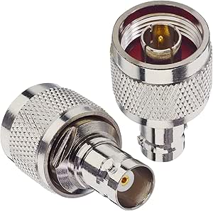 Amazon | BOOBRIE Nオス-BNCメス変換コネクタ N型コネクタNP-BNCJ変換アダプタ RF同軸ケーブル同軸コネクタ 変換コネクタ・接続・延長ケーブル モバイル無線機アンテナ ...