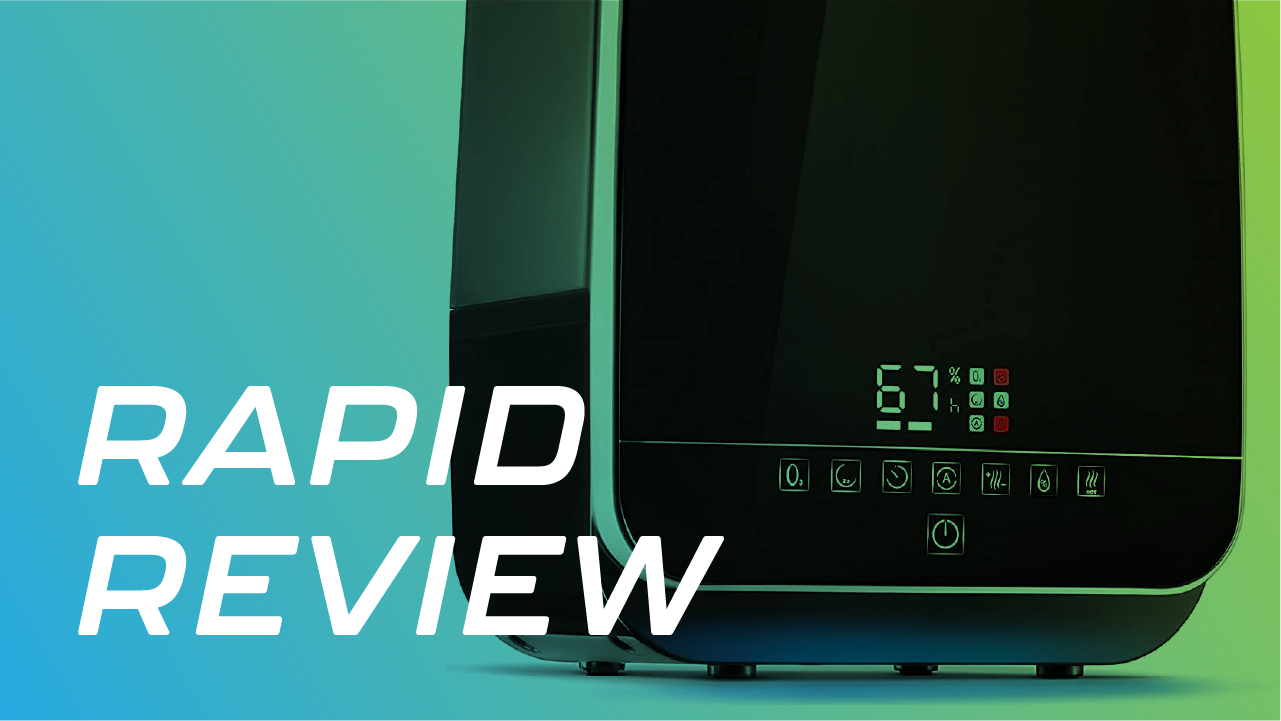 Watch RAPID REVIEW Hupro Portable Warm Mist Humidifier on Amazon Live