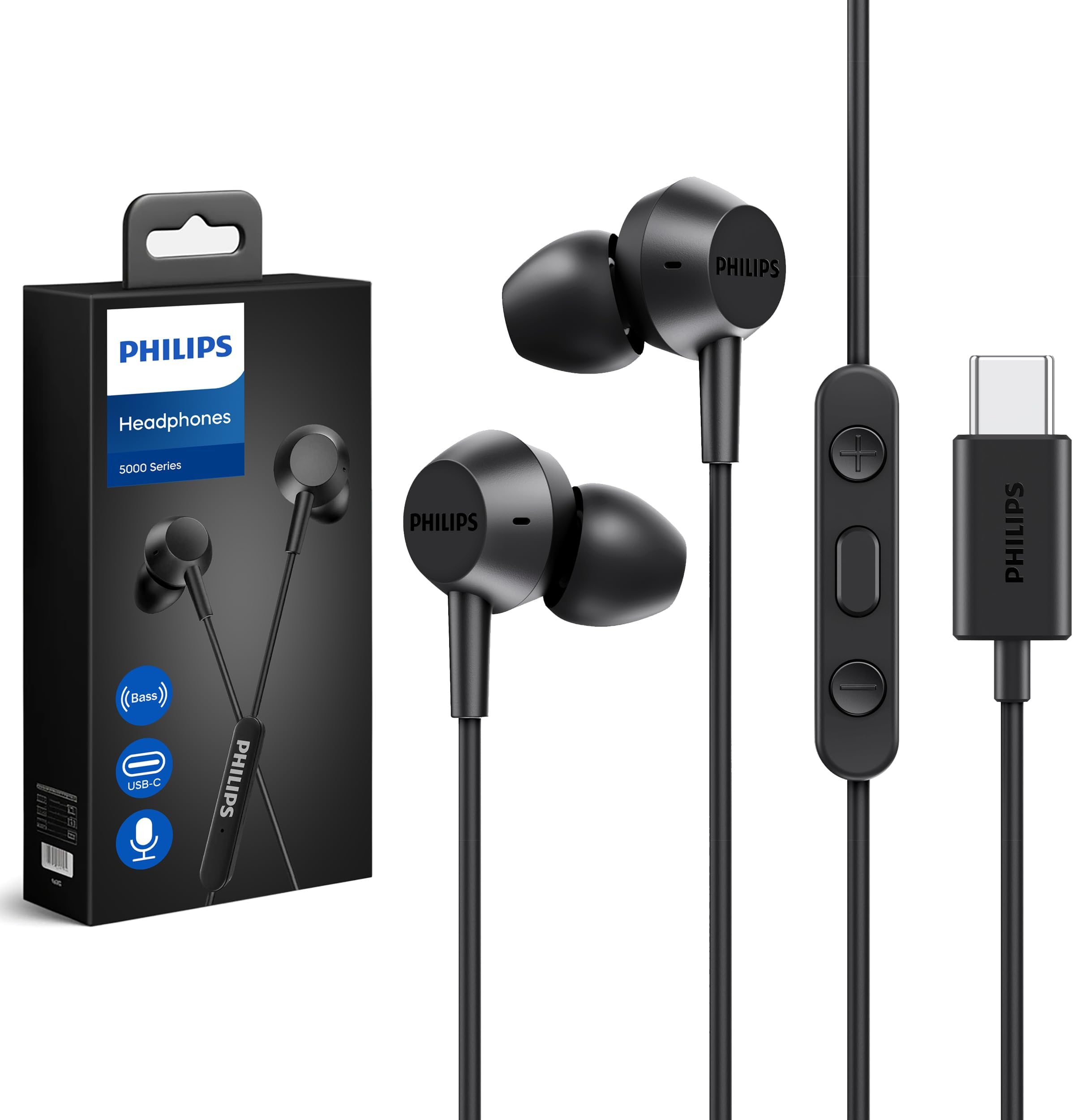 Amazon.com: Google Earbuds Wired Headset USB-C, Comfortable Fit, Inline ...