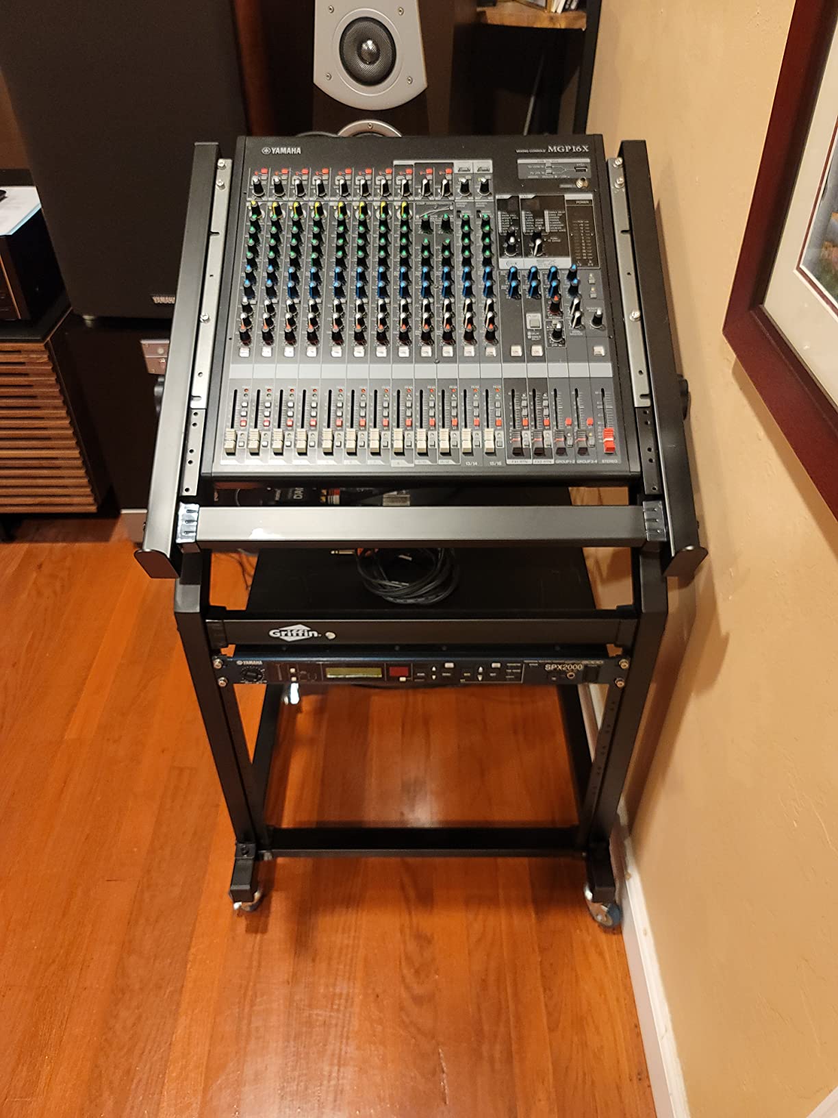 $19/mo - Finance Rack Mount Rolling Stand & Adjustable Mixer Platform ...