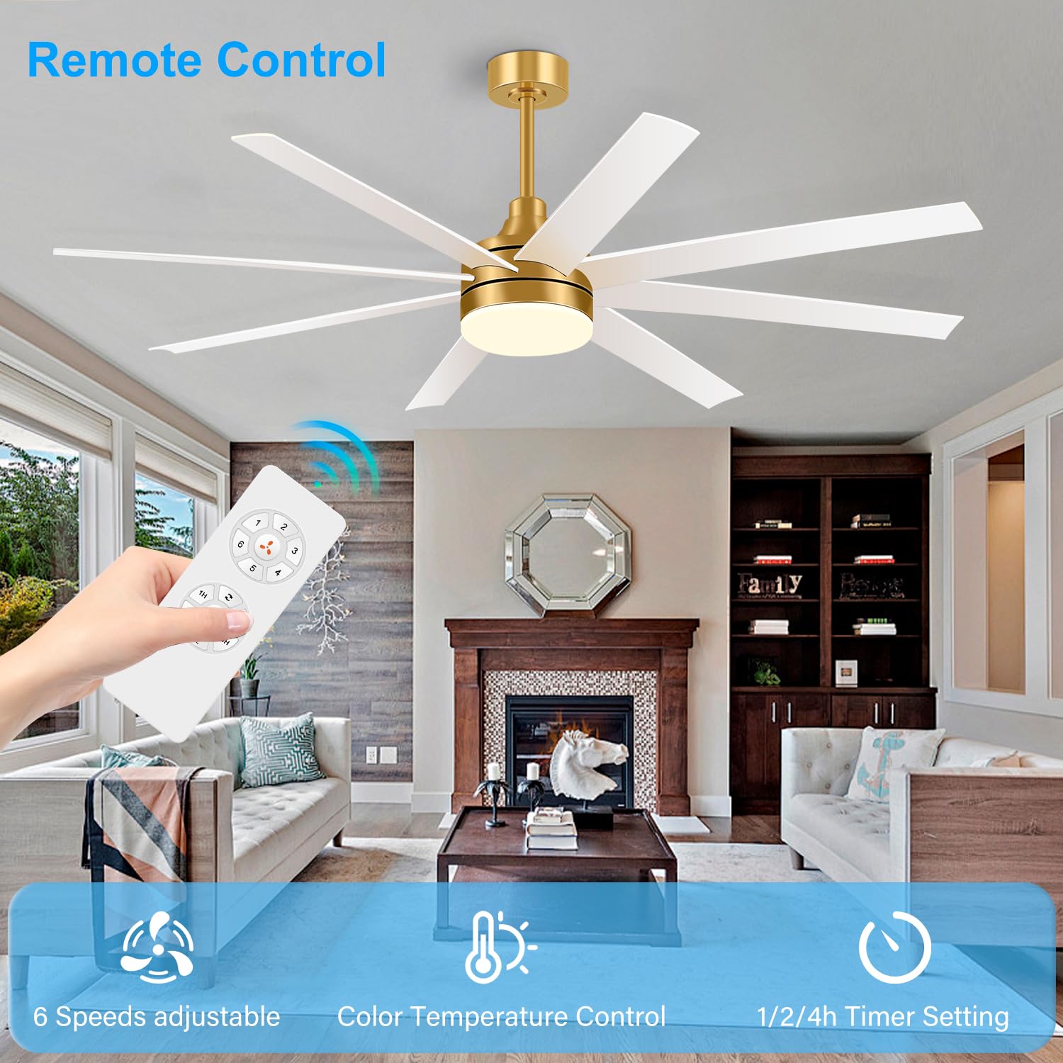 Snapklik.com : 65 Inch Ceiling Fan