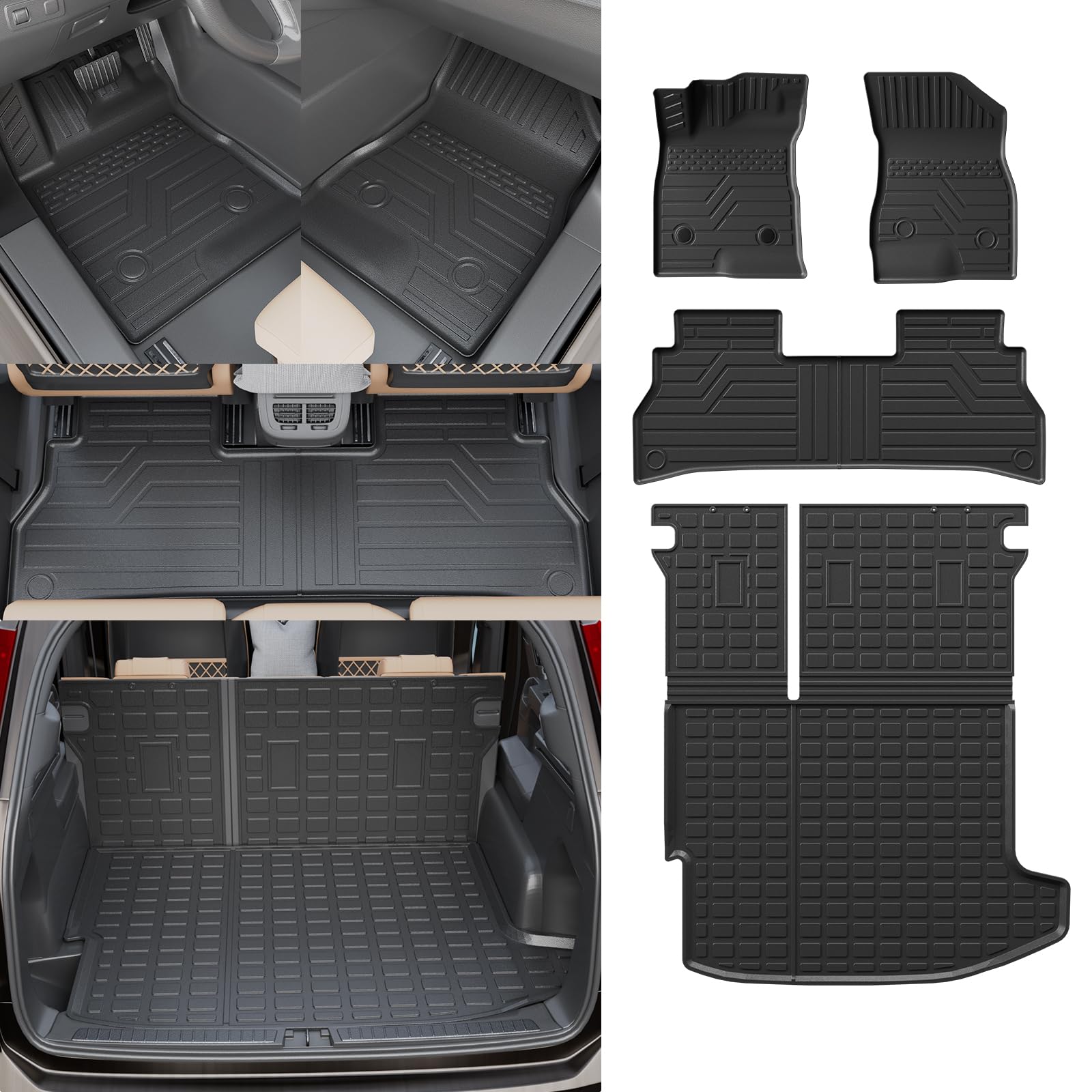 Amazon.com: Dattumar Floor Mats Compatible with 2024 2025 Chevrolet ...
