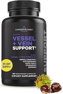 Amazon.com: Livingood Daily Blood Circulation Supplements, Vessel ...