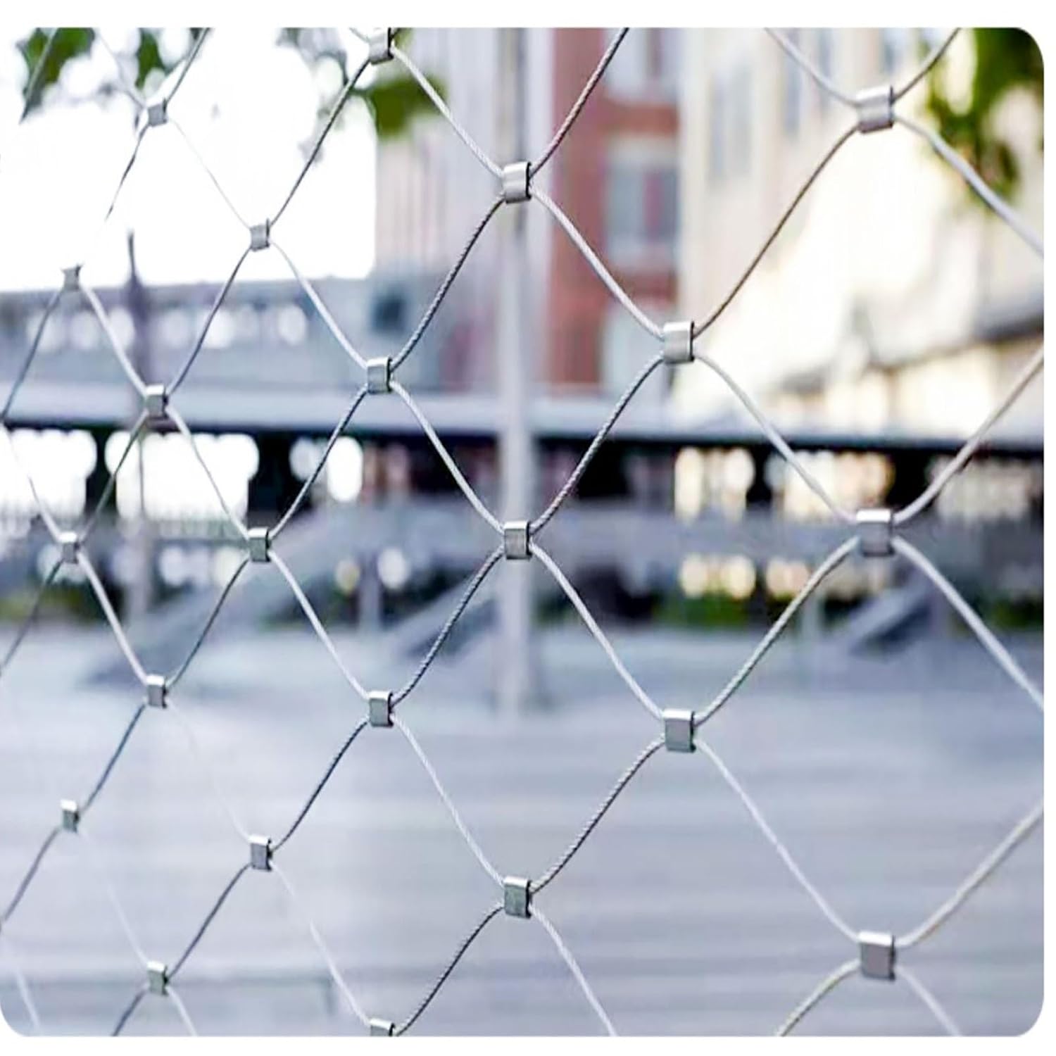 3NH® 10M Stainless Steel Wire Rope Net, High-Altitude AntiNet, Animal ...