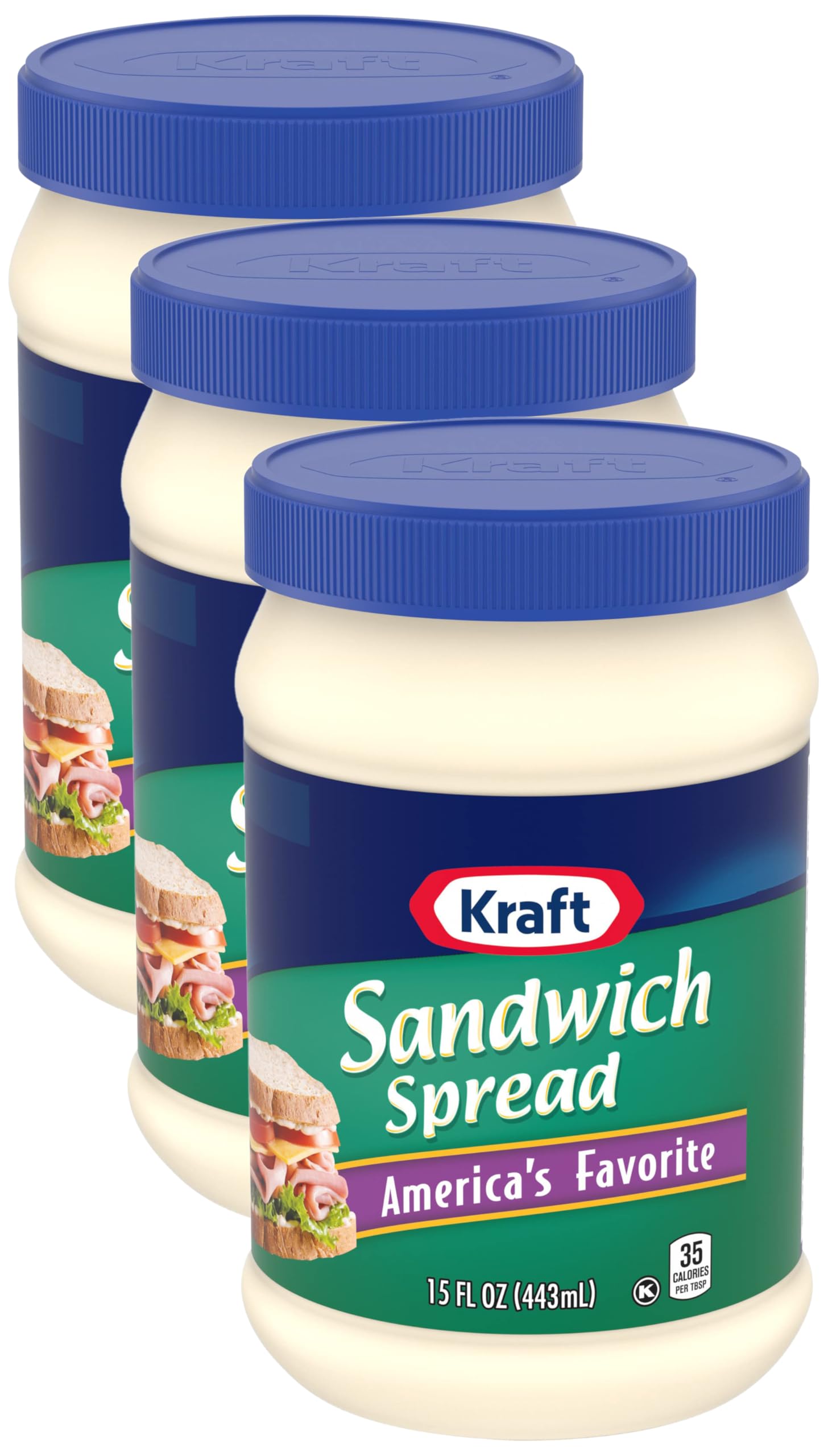 Amazon.com : Kraft Sandwich Spread, 15 Oz Jar (Pack of 3) : Everything Else