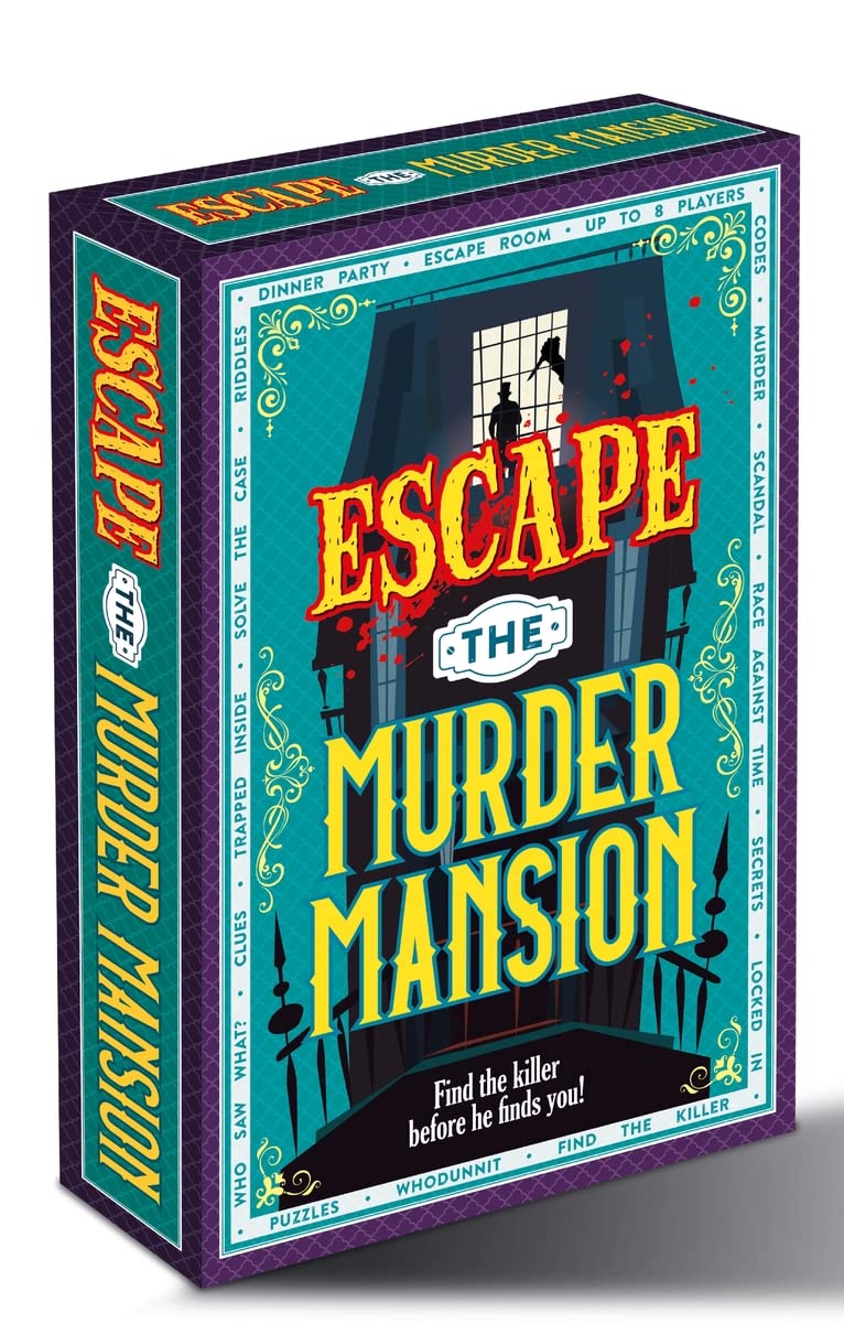 Escape the Murder Mansion (Game Box): unknown author: 9781839034701 ...