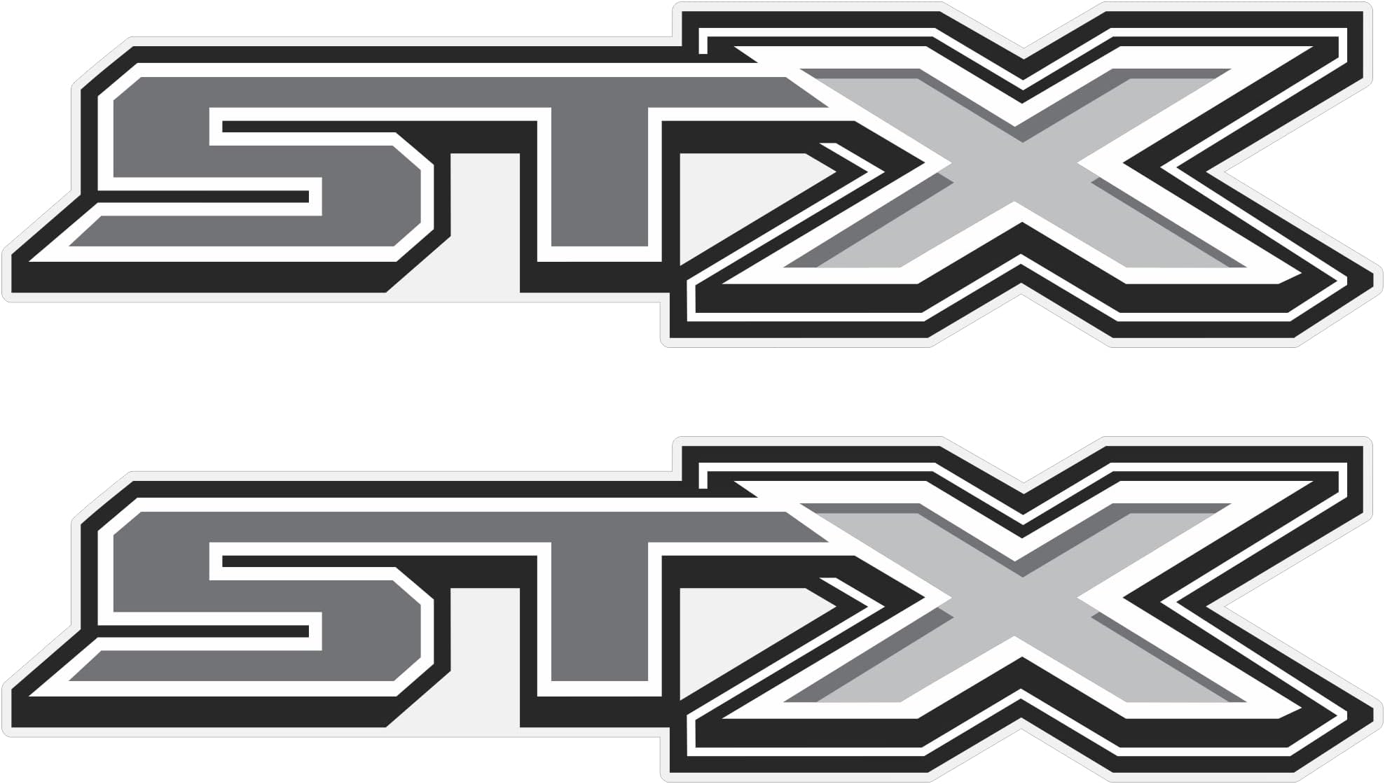 Amazon.com - STX Off Road 4x4 F150 F250 F350 Decal Sticker Set Black Red