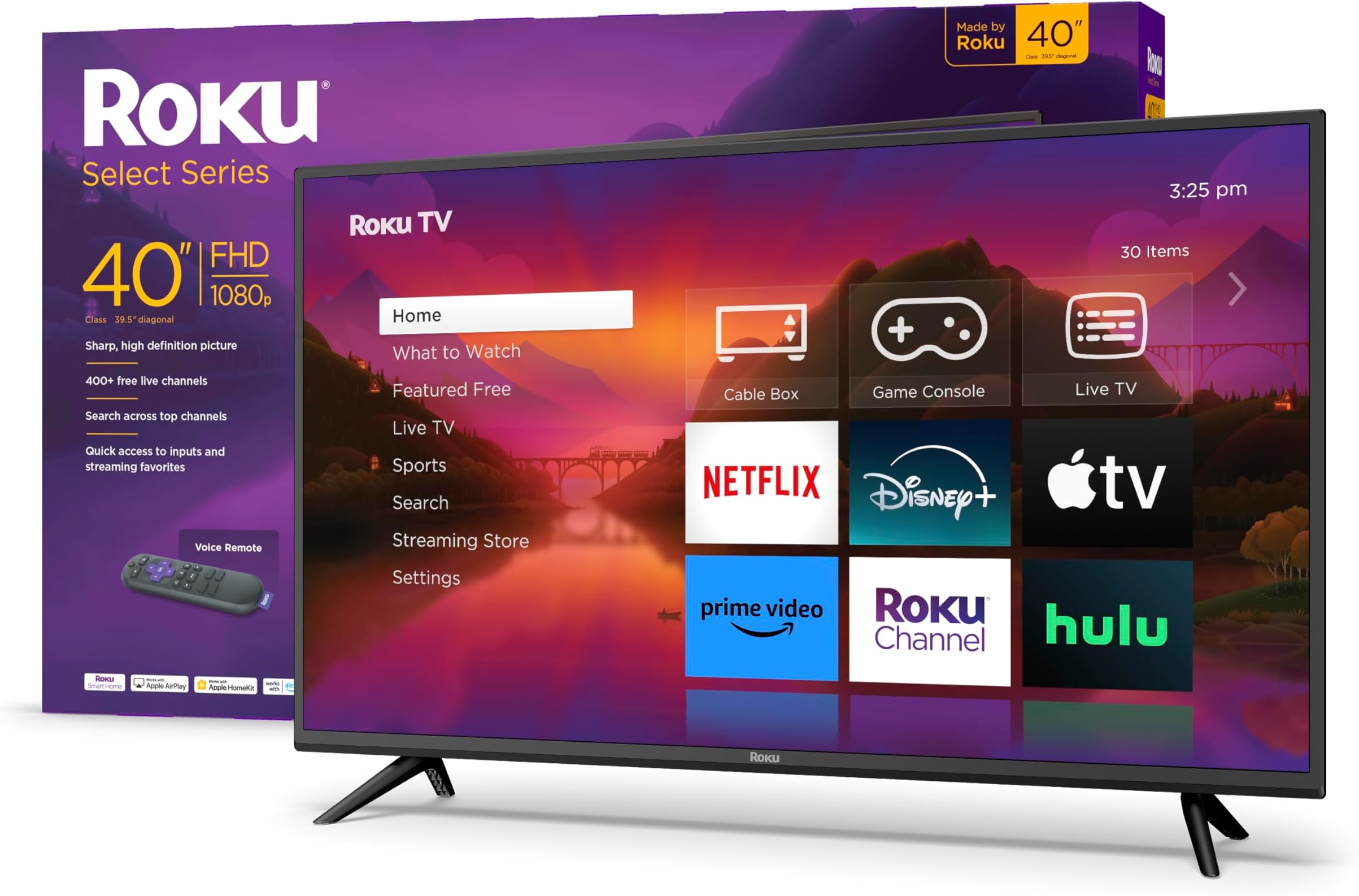 Amazon.com: Roku Smart TV – 32-Inch Select Series 1080p Full HD RokuTV ...