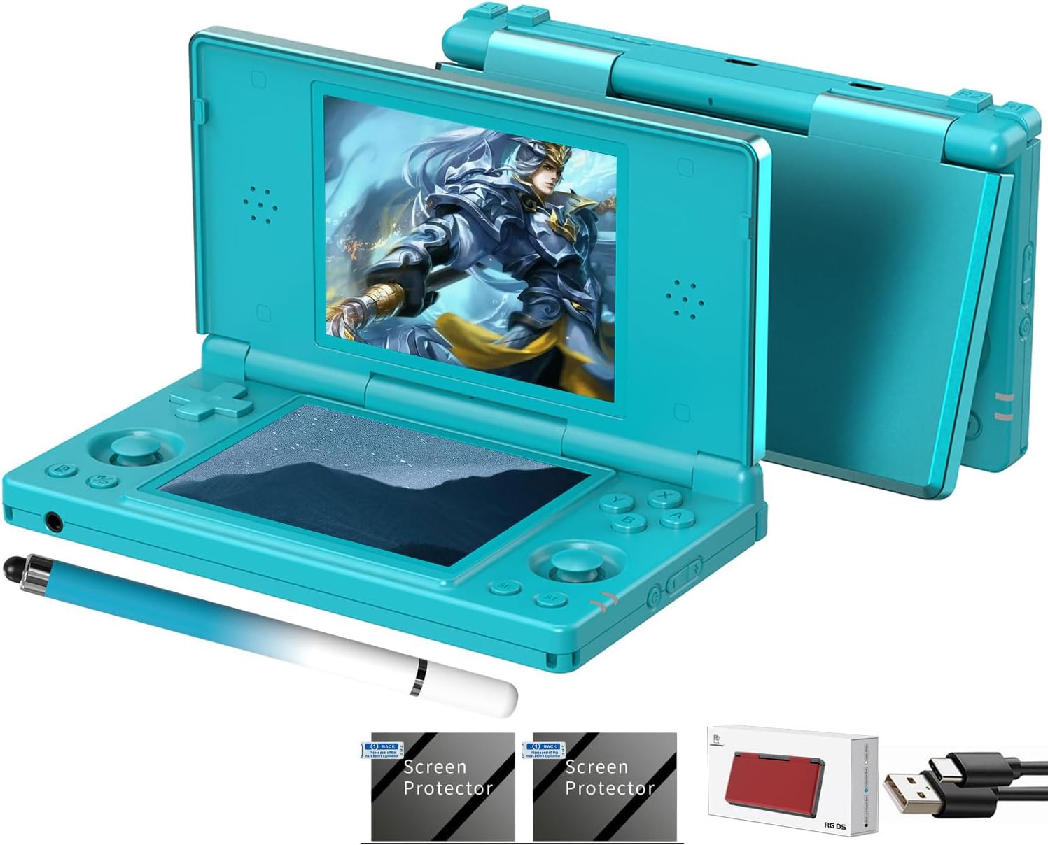 Amazon.com: Aivuidbs RG DS Foldable Handheld Game Console RK3568 ...