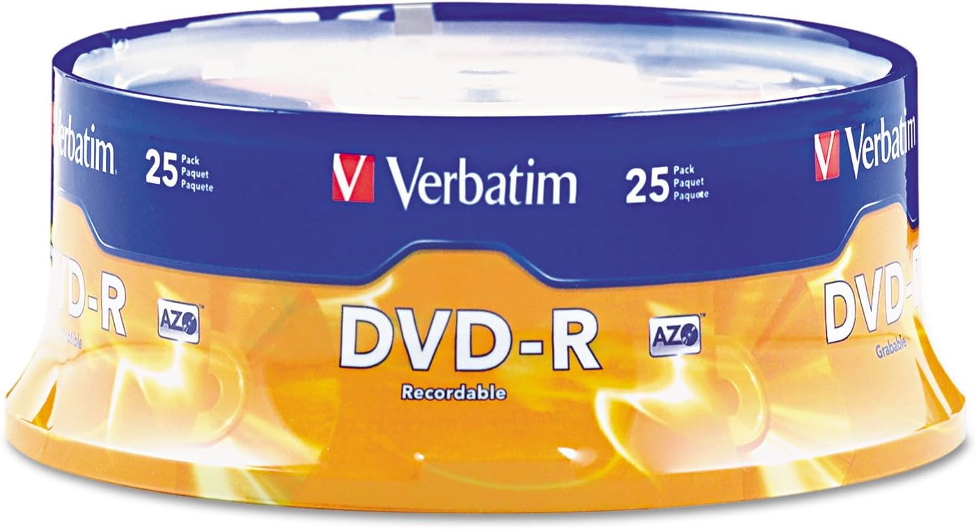 Amazon.com: DVD-R 4.7GB SPNDLE 25PK : Electronics