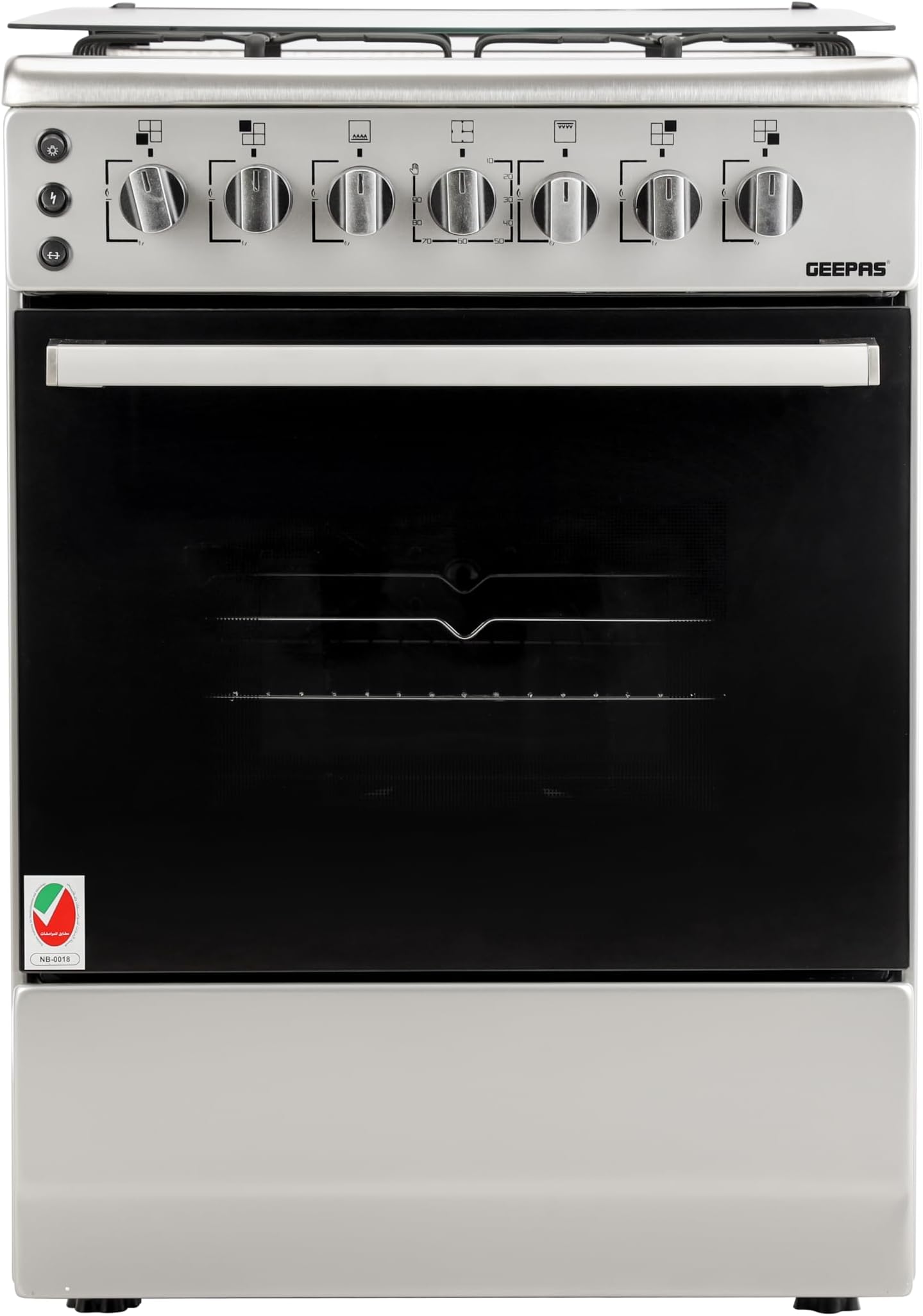 GEEPAS 60 * 60 Cooking Range - 4 Gas Euro Pool Type Burners Convection ...