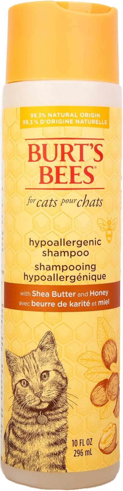 Burt's Bees Hypoallergenic Cat Shampoo with Shea Butter & Honey