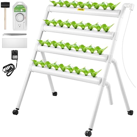 Amazon.com : VIVOSUN Hydroponics Growing System 108 Plant Sites, 3 ...