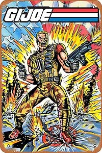 Amazon.com : Gi Joe Classic Joe Retro Vintage Comic Book Action Figure ...