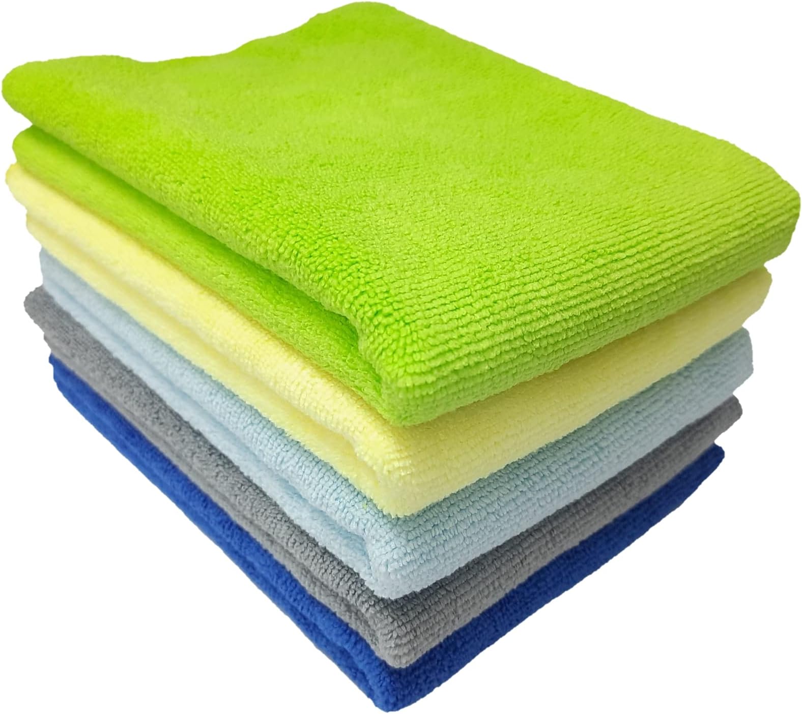 SynSo Kitchen Cloth for Cleaning Pack of 6 Soft Absorbent Lint Free ...